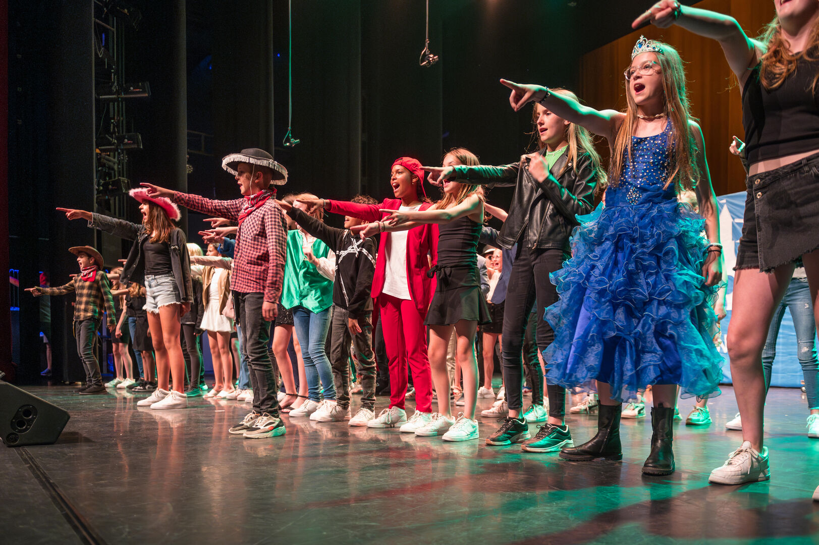 Groep 8 musical in het Munttheater